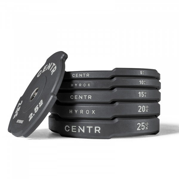 Centr x Hyrox Interlocking 50-mm Bumper Plate - Fitshop